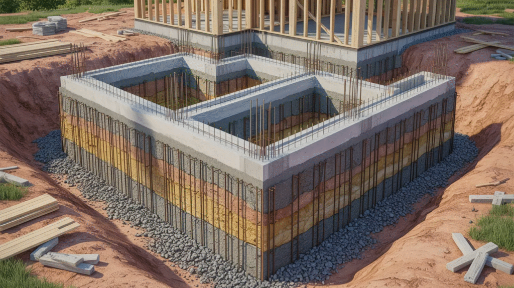 Footing vs Foundation: What’s the Real Difference? - House Structures
